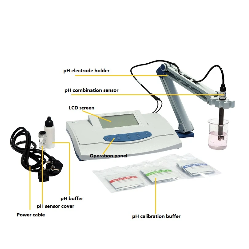 Cheap Desktop Automatic Controller Ph Orp Mv Temperature Electrode ...