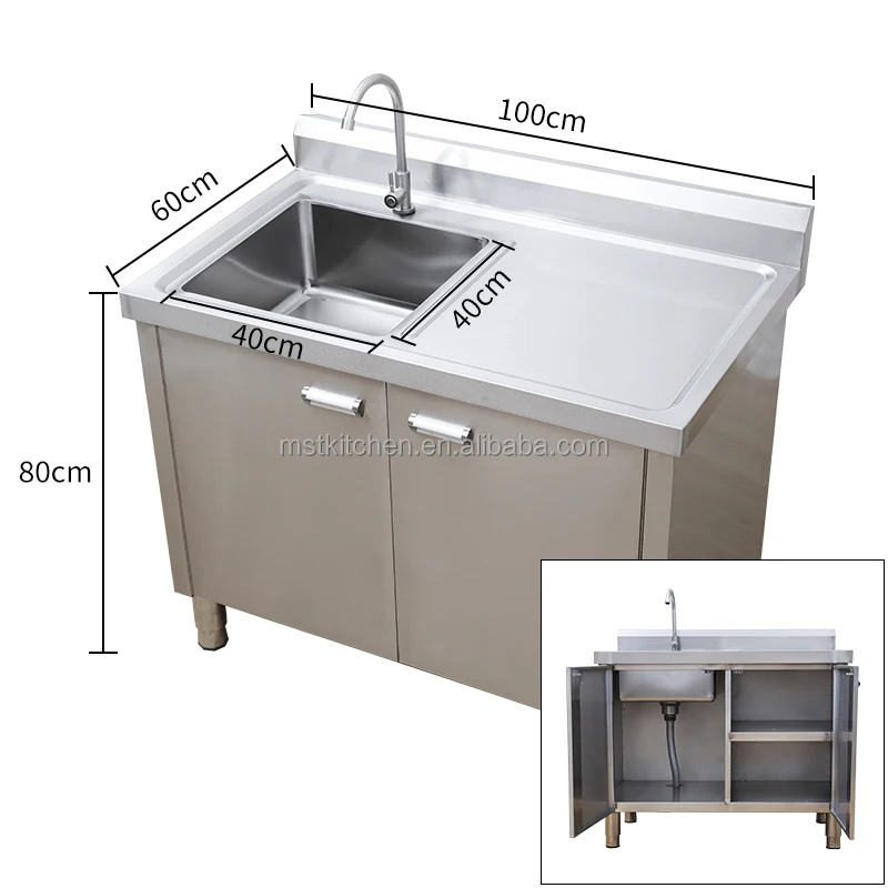 304 Stainless Steel Kitchen Sink Cabinet Sinks - Cheap & Durable