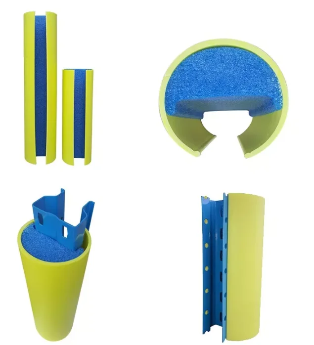 Warehouse Pallet Rack Upright Corner Protector Plastic Rack Post Guard ...