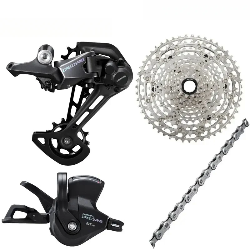 SHIMANO DEORE M6100 12Speed Groupset Shifter Rear Derailleur RD-M6100 ...
