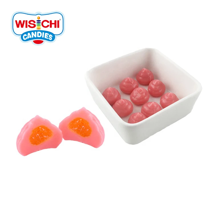 Strawberry Flavour Chewy Gummy Halloween Candy 3d Poopoo Shape Fruit ...