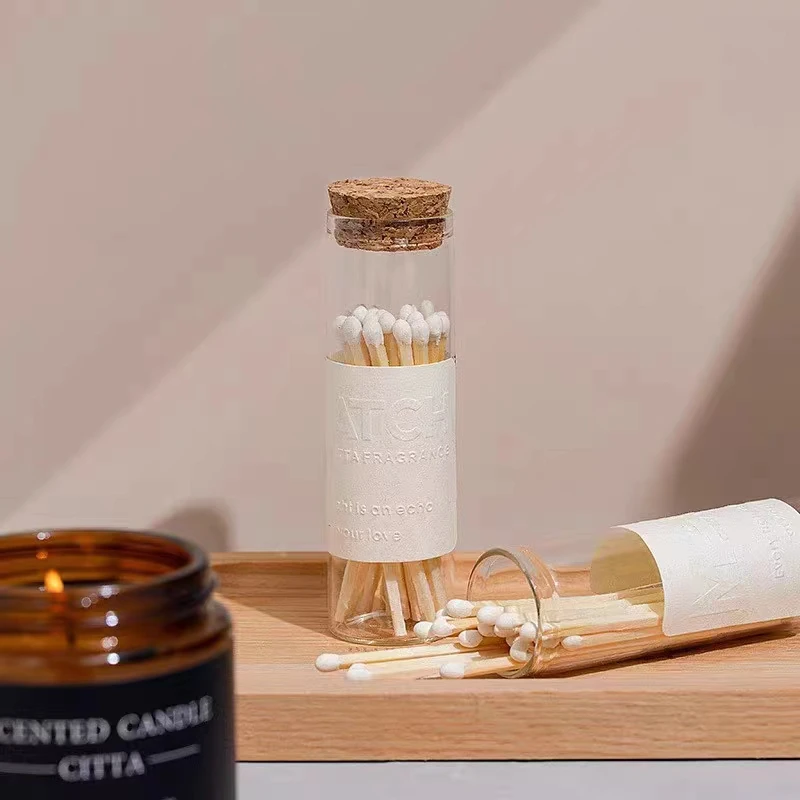 Colored Matchsticks Logo Wholesale Custom Long Wood Matches Luxury In ...