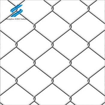 Low Price Galvanized Chain Link Fence Diamond Wire Mesh For Metal Fence ...