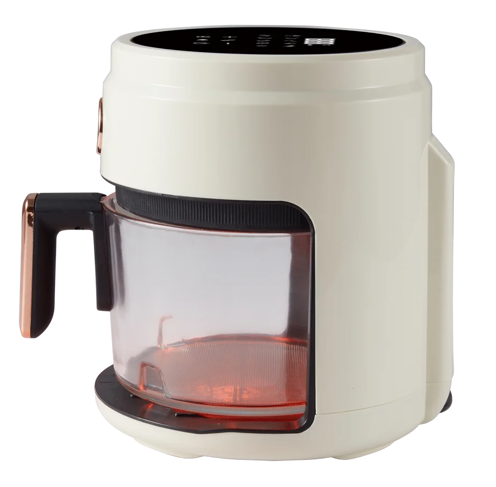 Digital 1400w Transparent Visual Glass Air Fryer - Buy Hot Air Fryer ...
