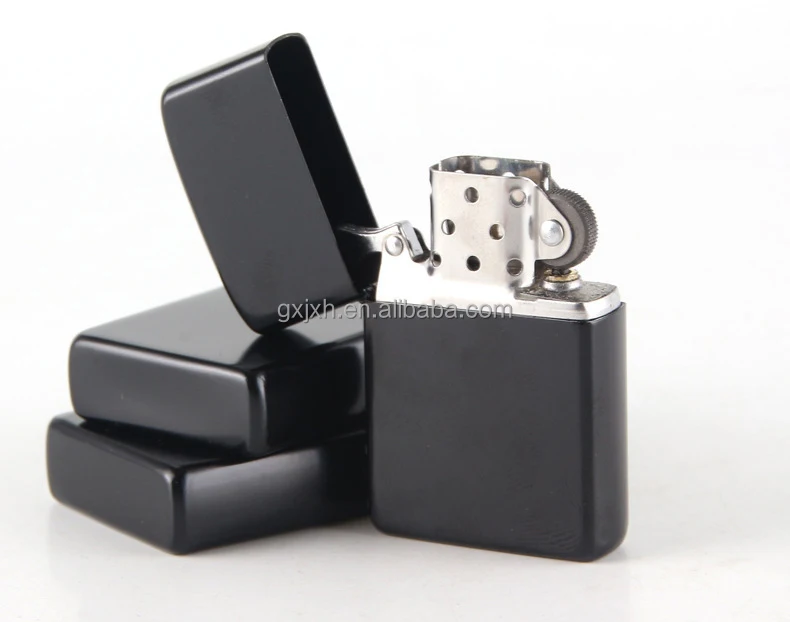 High Quality Metal Lighter Smoking Accessories Case Windproof Oil ...