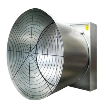 Cone Fan Butterfly Cone Fan 50inch 275g Galvanized Sheet Poultry ...