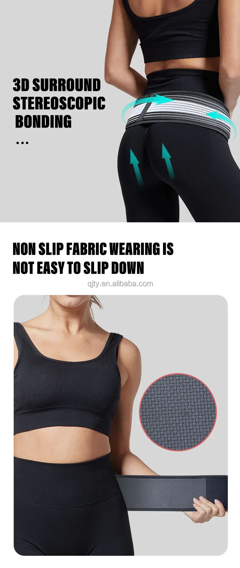 Pelvic Lumbar Pain Relief Professional Protection Neoprene Adjustable ...