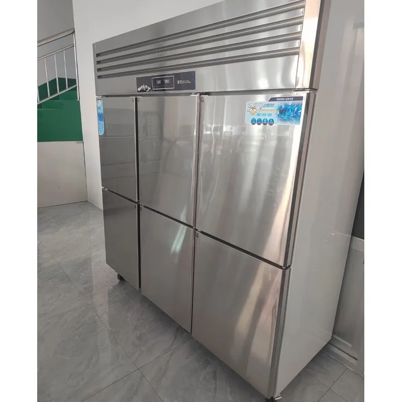 Six Doors Commercial Freezer And Fridge Refrigerator And Display ...