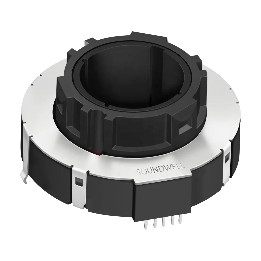 Rotary Potentiometer with LED Light QA48 Hollow Shaft Rotary ...