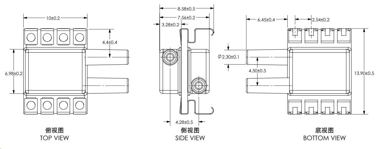 Invasive/non-invasive Ventilator Pressure Sensor,0.5v~4.5v,Ceramic Sop8 ...