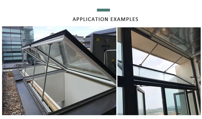 Smart Electric Sash Skylight Window Opener Dual Chain Sunshine Room ...