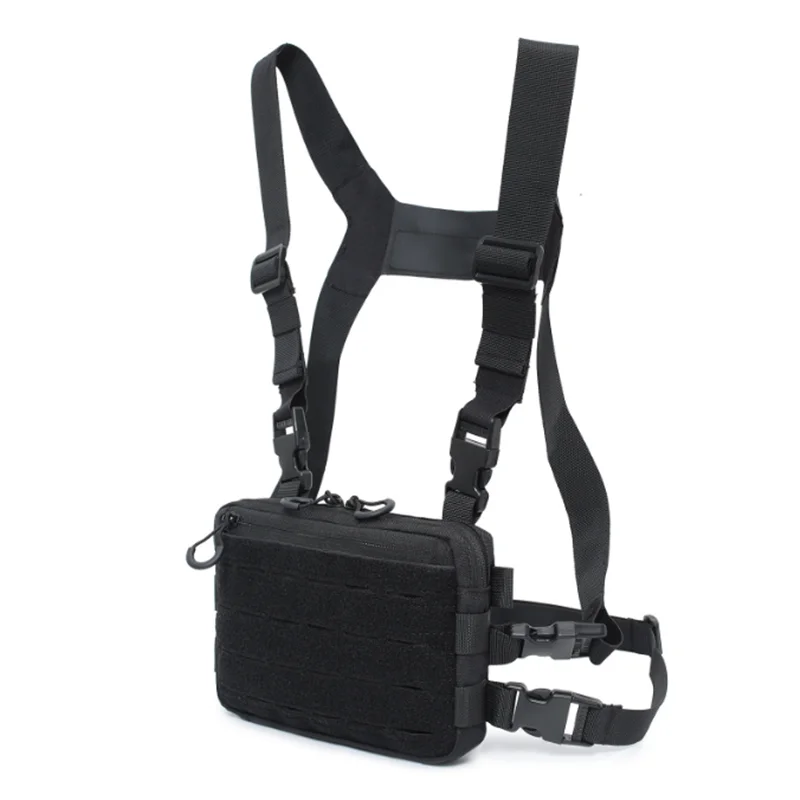 Tactical Chest Rig Pack Camping Recon Kit Bag Molle Vest EDC Front ...