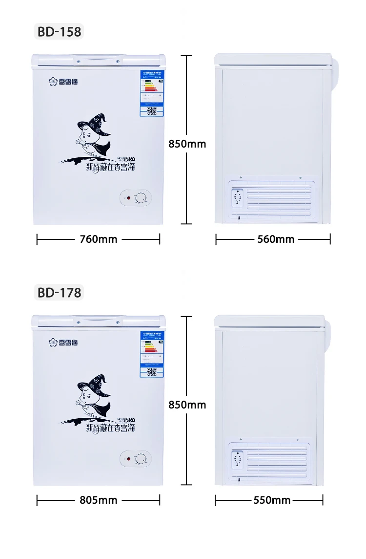 Snowsea BD-158 CE CB Single Door Fridges - Efficient & Versatile