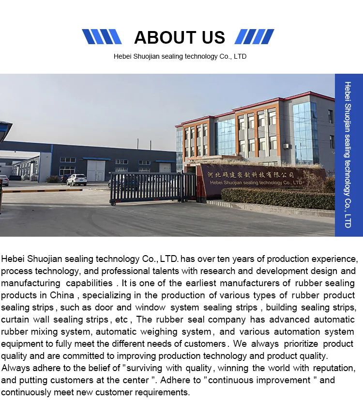 Modern Design Aluminum Door and Window Sealing Strips