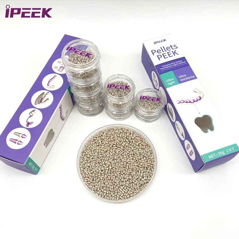 IPEEK Tooth Pink Nature White PEEK Granules for Dental
