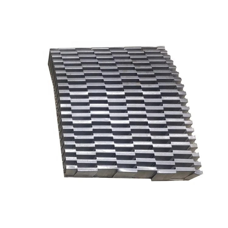 Customized Aluminum Heat Exchanger Aluminum Cooling Heat Exchanger Wavy ...