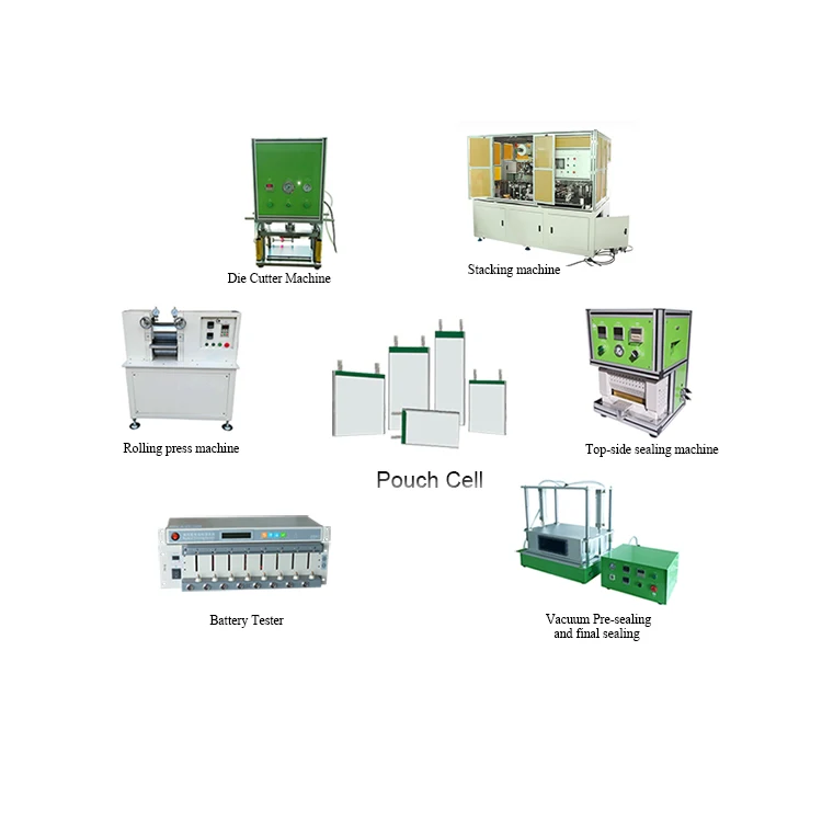 TOB Lithium Ion Battery Production Line Pouch Cell Assembly Equipment ...