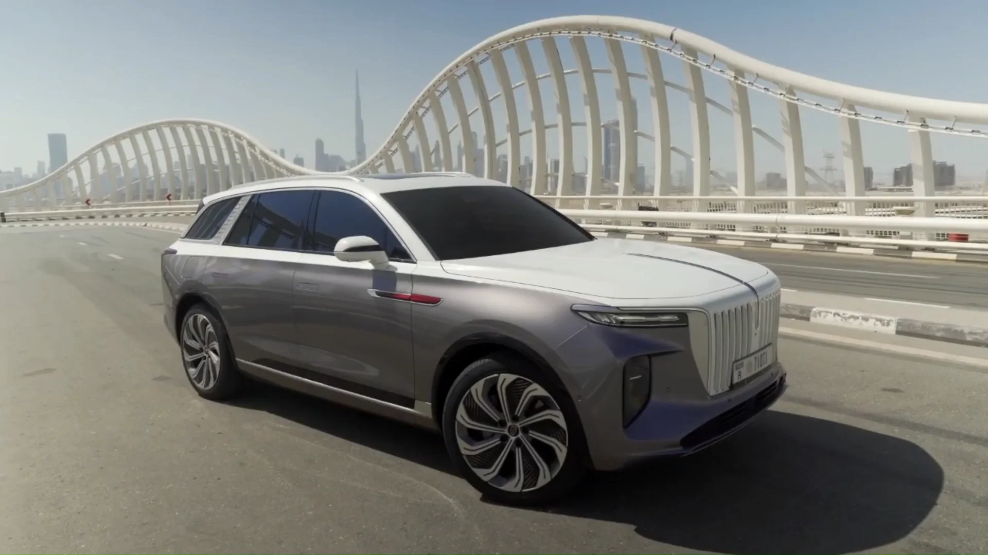 Hongqi Ehs9 High Speed Luxury Flaggship Suv Ev New Energy Vehicle Ehs9 ...