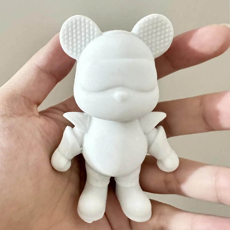 Cute DIY Resin Fluid Doodle Cat Pride Cat Mini Elephant Armor Dragon ...