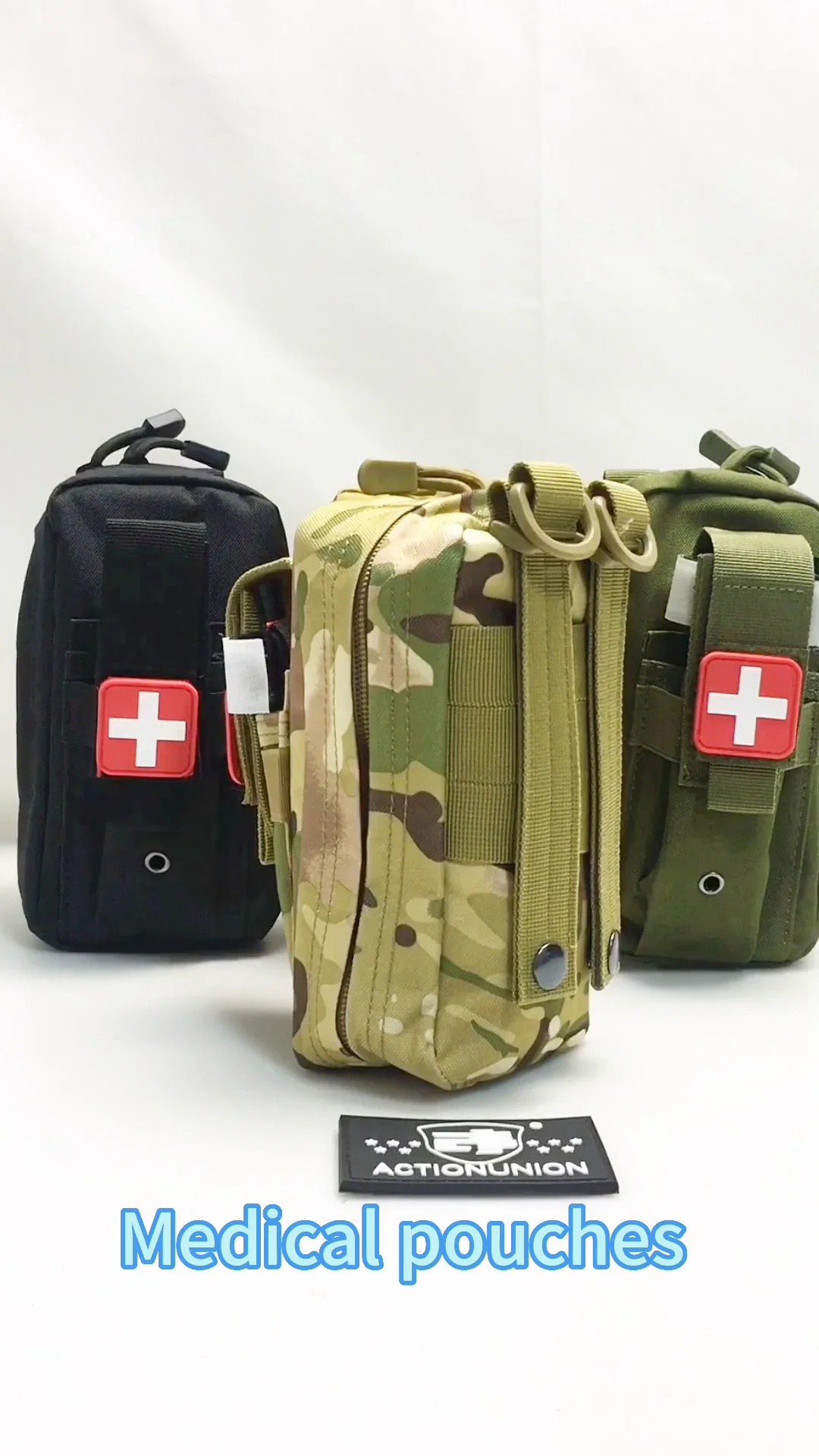Action Union Small Multicam Rip Away Tactical Molle Medical Pouch ...