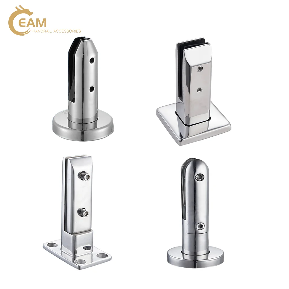 stainless steel pool fence clamp balustrade glass railing bracket glass ...