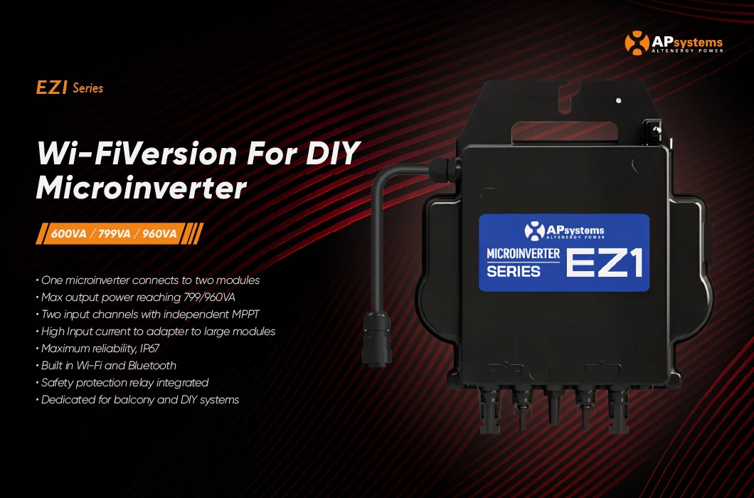 Apsystems Solar Panel Micro Inverter - 800watt to 1200W