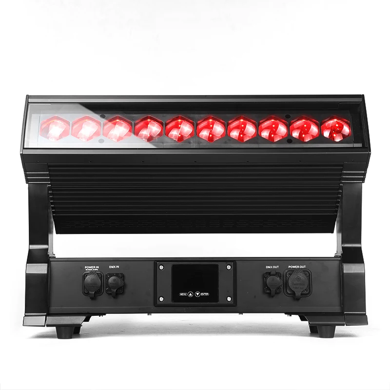 Led Stage Lighting Ip65 10*40w Zoom Pixel Moving Head Rgbw Bar Wash ...
