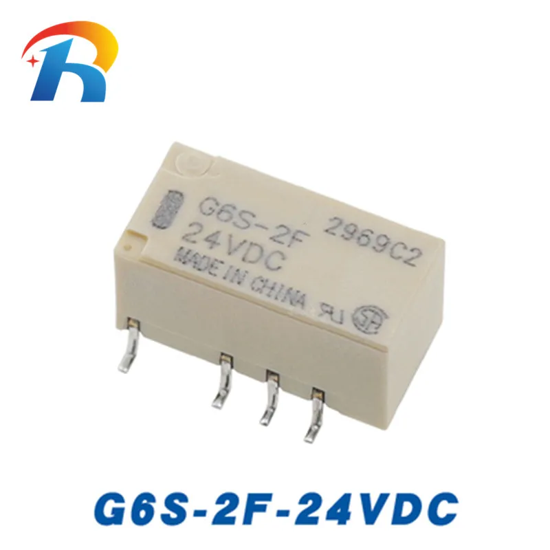 New Original 24v Relay G6s-2f-24vdc G6s-2f 2a 24vdc 8pins Two Opening ...