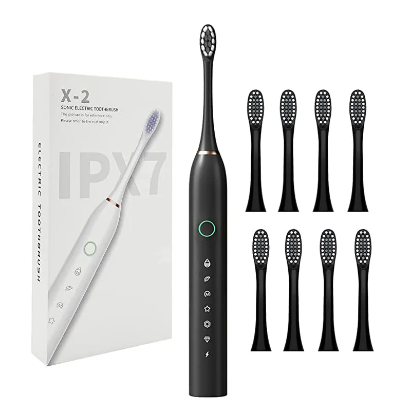 6 Cleaning Modes Sonic Toothbrush Ipx 7 Waterproof Electric Brush With ...
