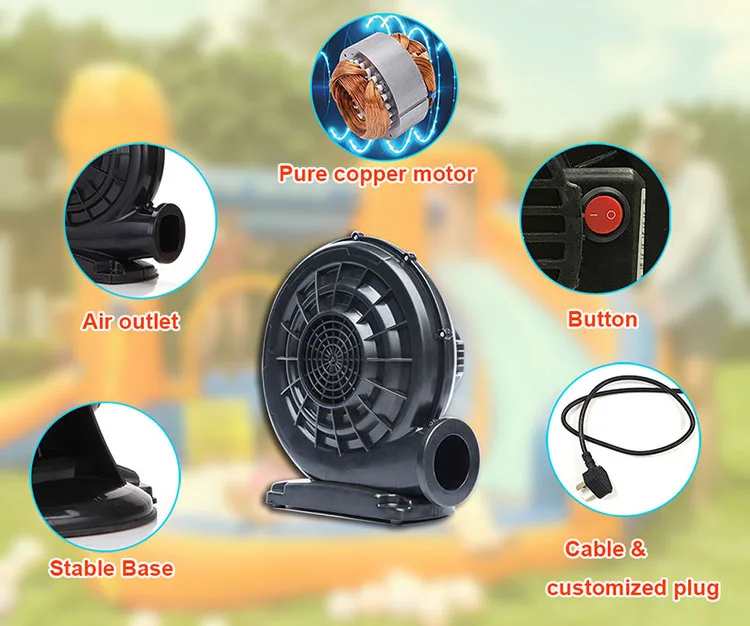 220v 250w Medium Pressure Centrifugal Plastic Air Blower For ...