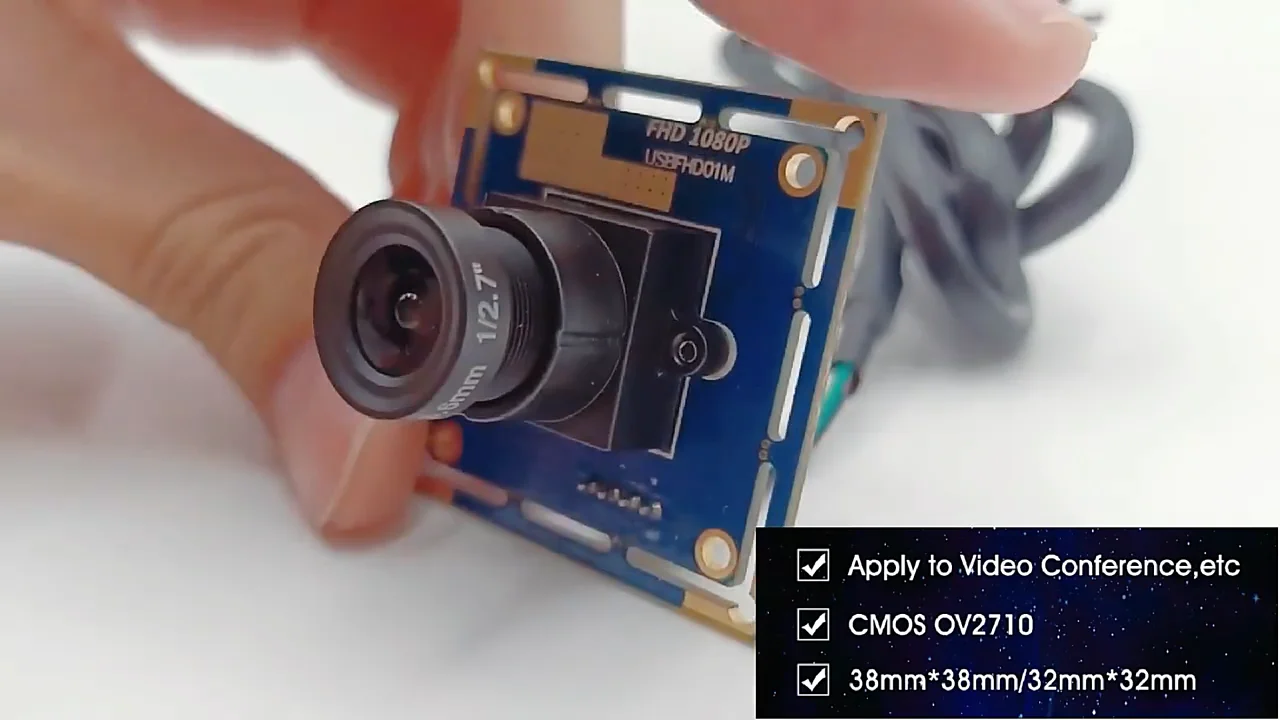 Elp Full Hd 1080p 2 Megapixel Mjpeg Cctv Mini Cmos Ov2710 Usb Camera ...