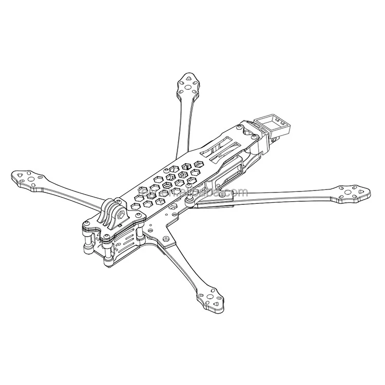 FPV Drone Kit - 7, 9, 10 Inch Frames with 4K UHD Camera