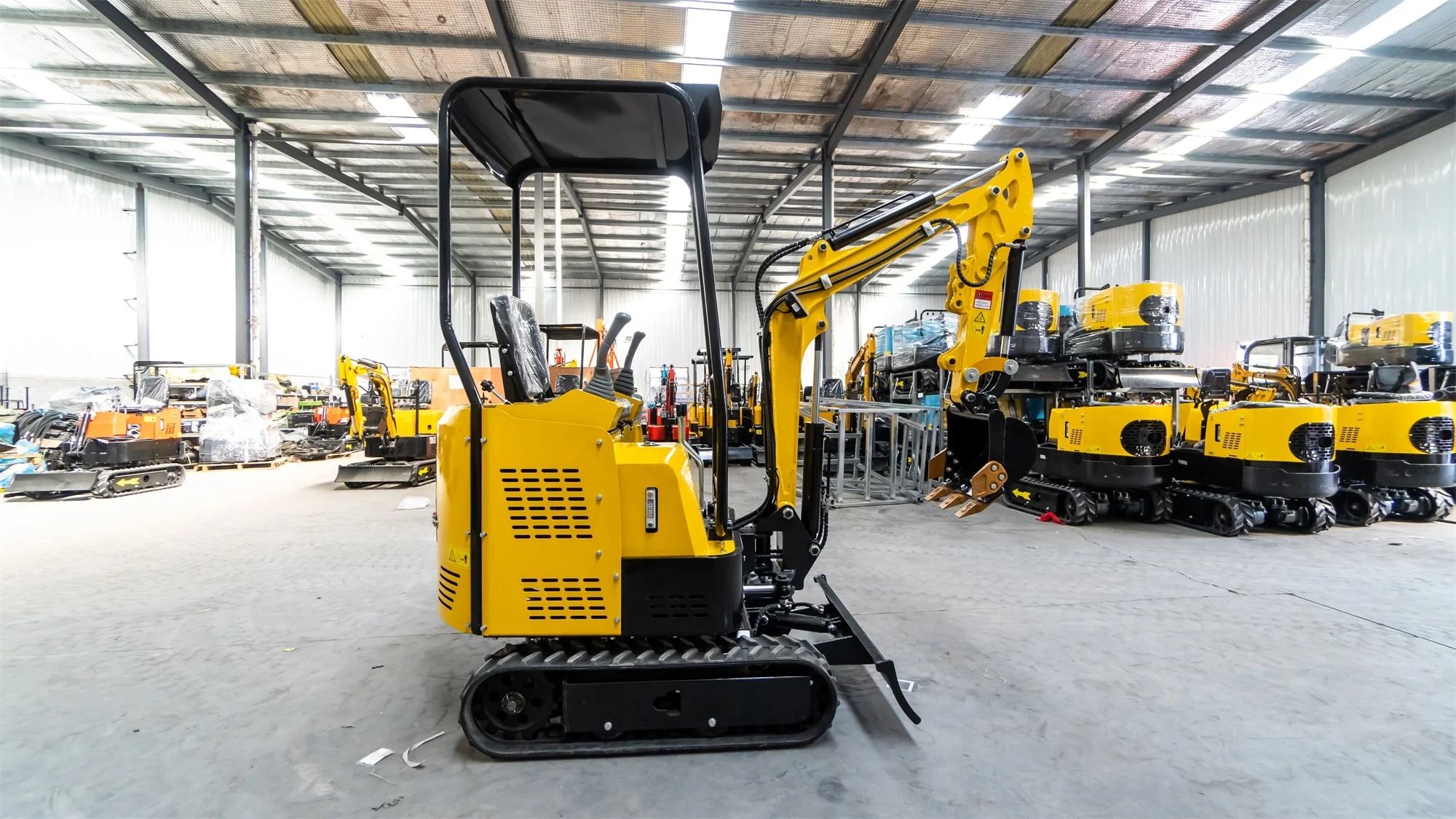 Compact Mini Excavator HT15 1 Ton & 1.5 Ton Digger with Hydraulic ...