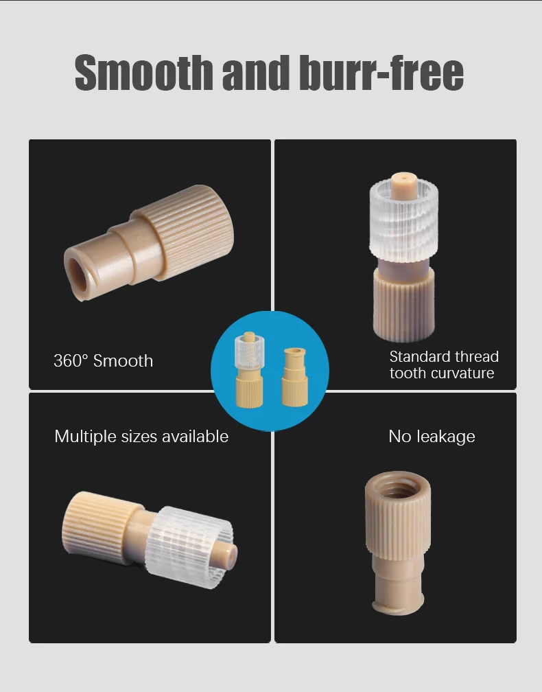 PEEK Luer Adapters - Precision and Leak-Proof Connections