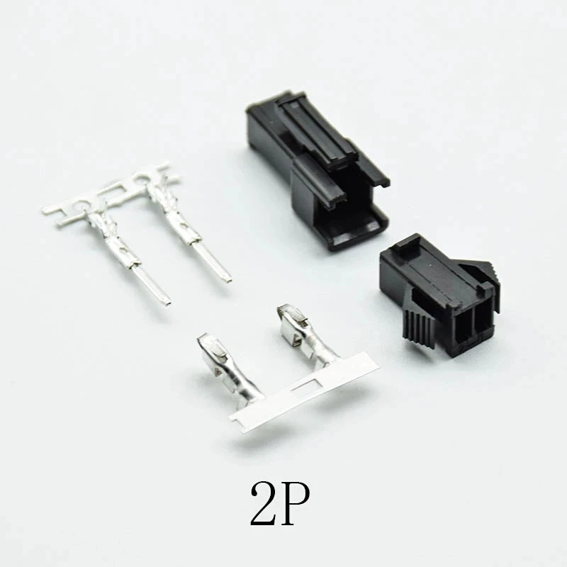 Lot Connectors Sm2/3/4/5/6pins Pitch 2.54mm Female And Male Housing + Terminals Sm-2p Sm-2r Jst ...