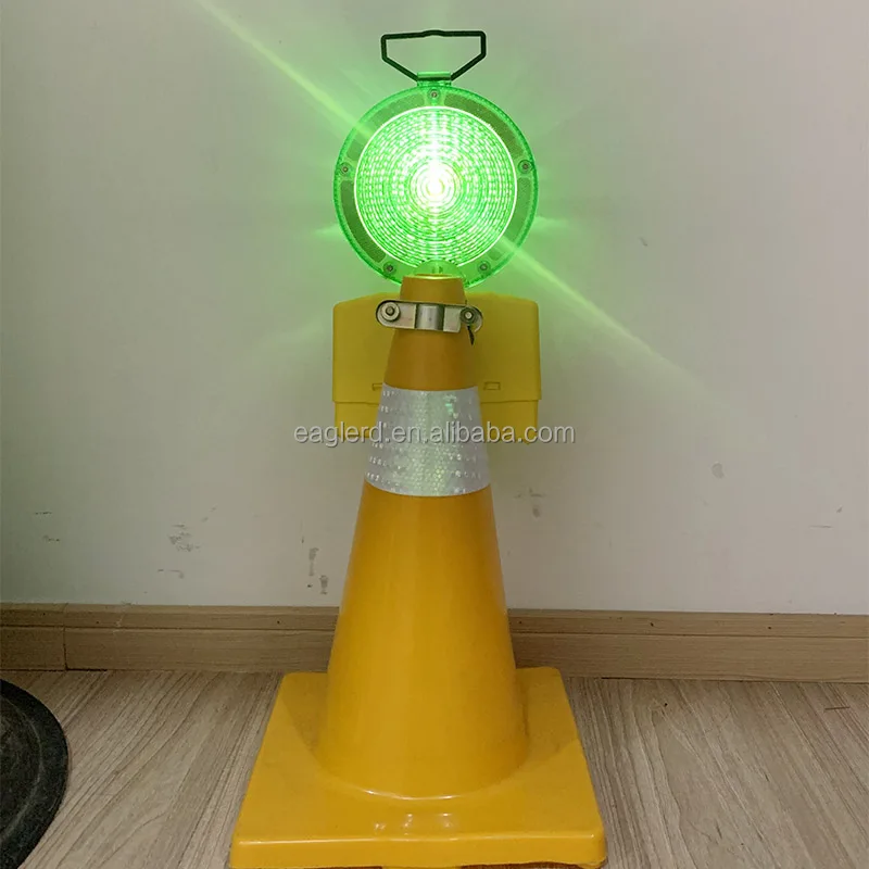 Yellow led Blink Solar Barrier Traffic warning Light| Alibaba.com
