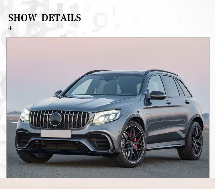 GBT Upgrade Conversion Body Kit for Mercedes Benz GLC W253