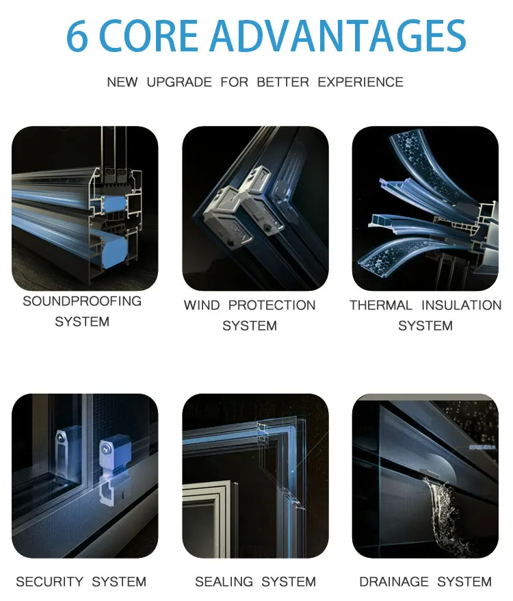 Customized Accordion Aluminum Folding Doors - Durable & Stylish