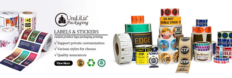 Customized Roll Label Stickers - Custom Logo Packaging Printing - Hot ...