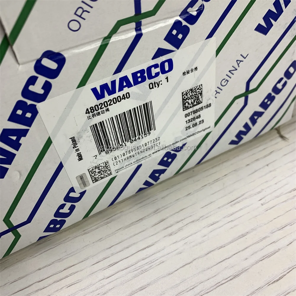 4802020040 Relay Valve Hot-sellingtruck Spare Parts for DAF/IVECO ...