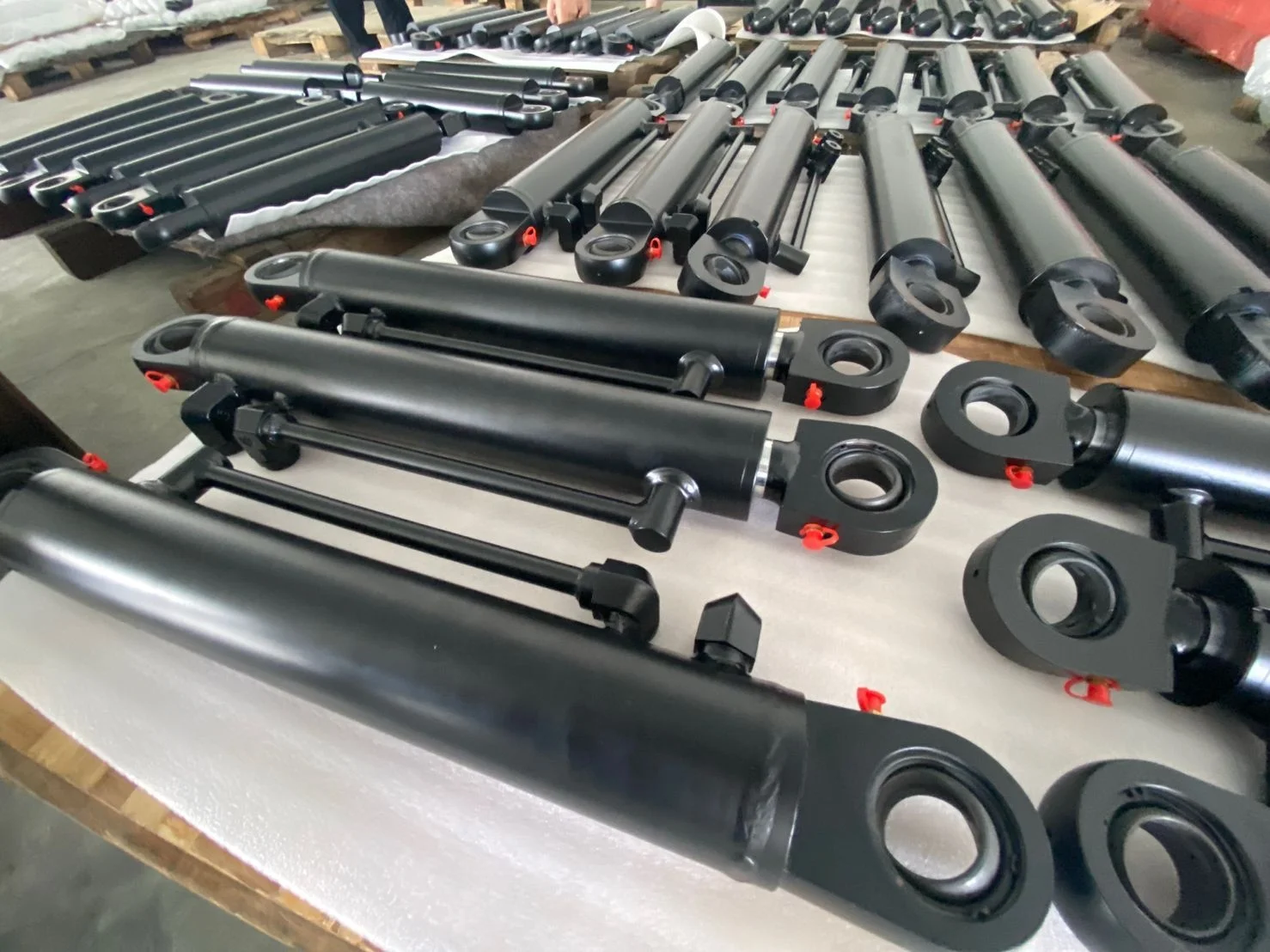 Elevator Single Acting Side Boom Loader Hydraulic Cylinder For ...