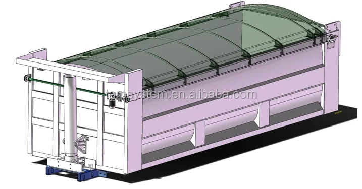 Bow Slider Cable Tarp System for Dump Truck - Y&J TARP SYSTEM