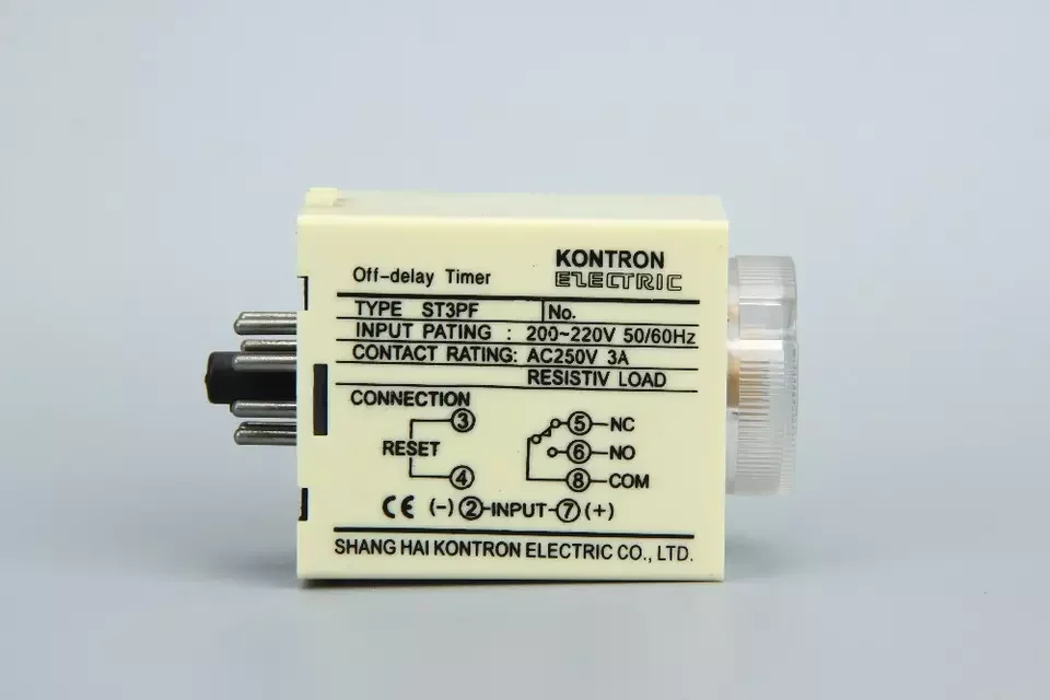 Kontron St3p Multi Functiontimer Relay Modular Time Delay Relay Timer Relay 24v 220 Volt