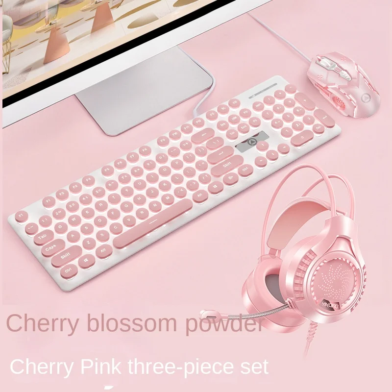 Computer Hardware & Software V8 Keyboard And Mouse Suitable For ...