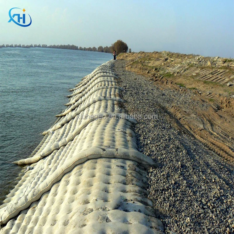Geofabriform Cement Blanket - Durable River Slope Protection