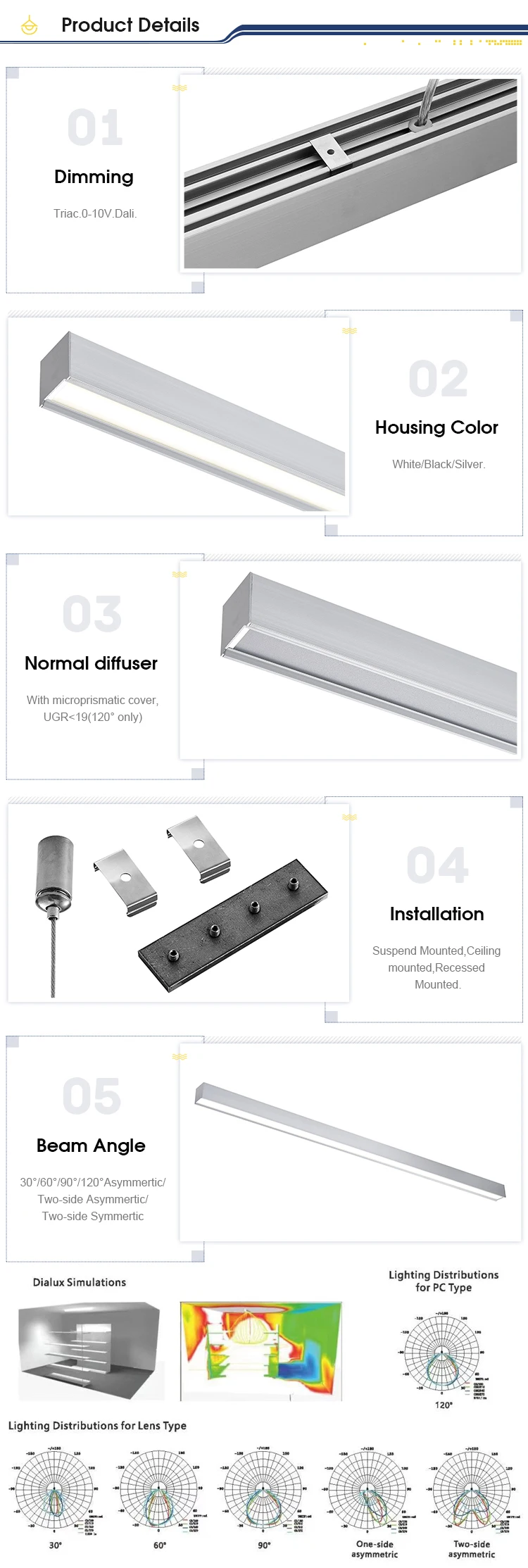 High Quality LED Linear Lights - Efficient Lighting Solutions
