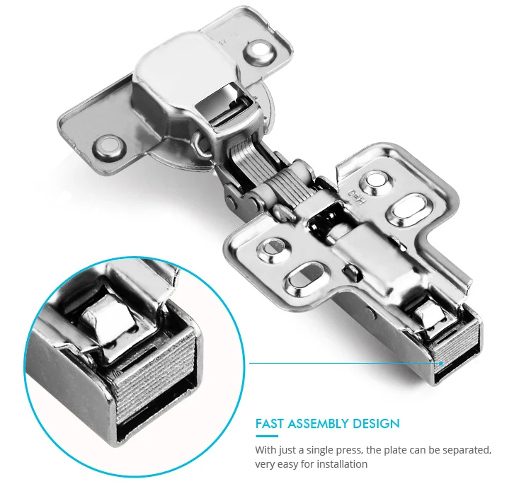 TOPCENT Kitchen Hinges - Soft Closing Cabinet Door Hinges