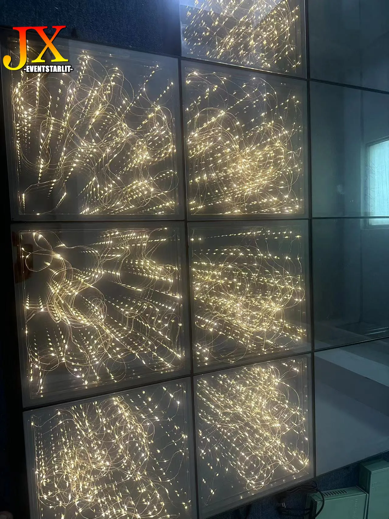 Hight Quality Led Light Stage Dance Floor 3d Tempered Glass Portable ...