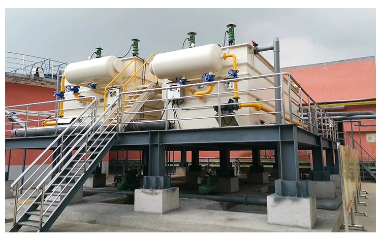 Dissolved Air Flotation with Air Saturation Vessel for Waste Water ...