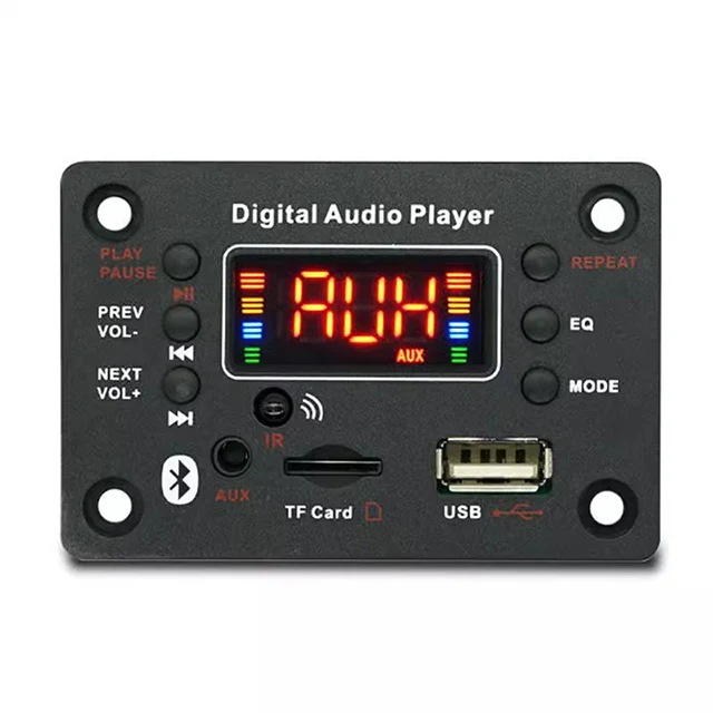 Car Accessories Car Usb Tf Fm Radio Wireless 12v Remote Control Mp3 Wma ...